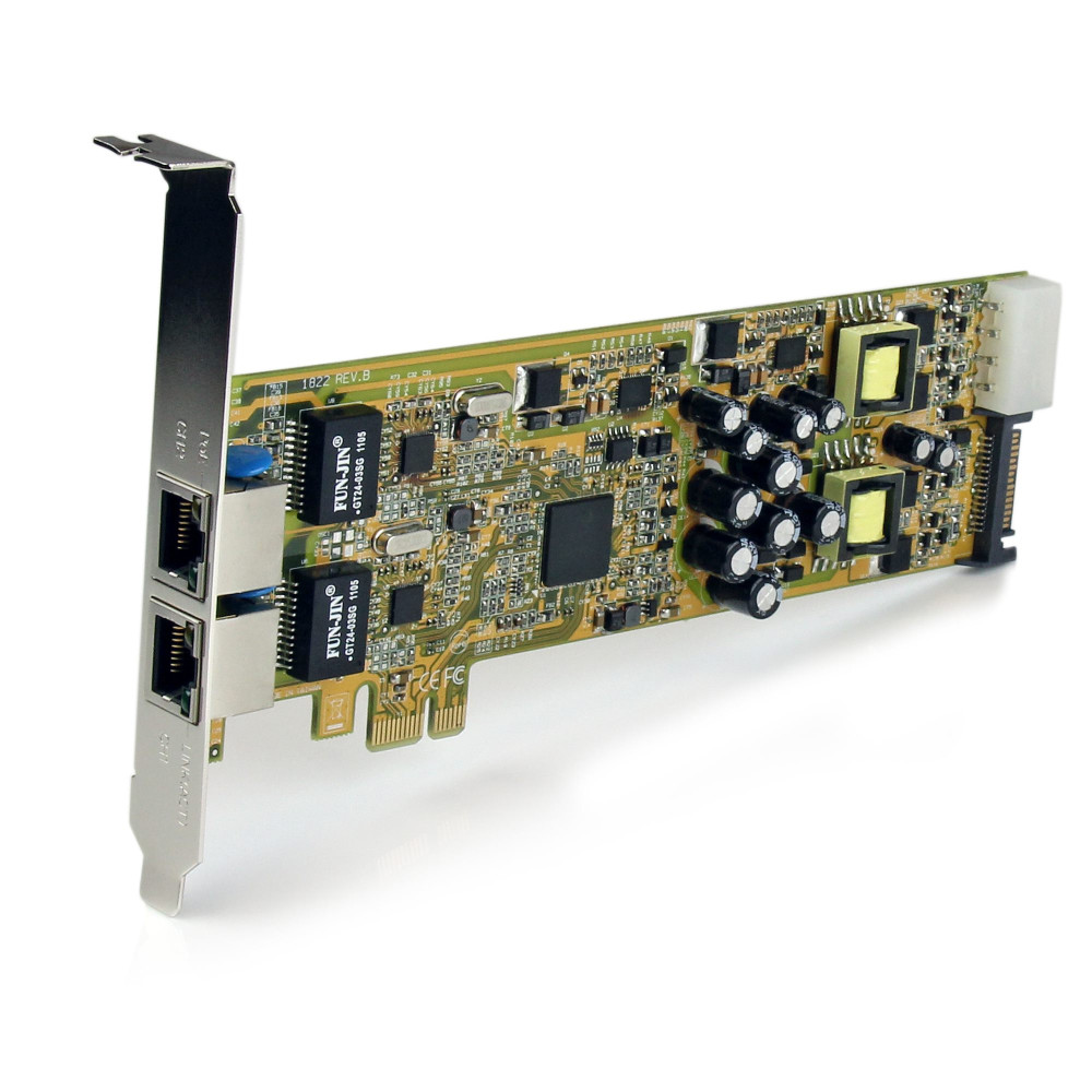StarTech Dual Port Gigabit POE Eth Card PCI-E