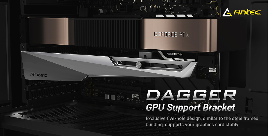 Antec GPU Holder Dagger Black