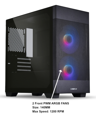 Lancool 205M MESH Black Case