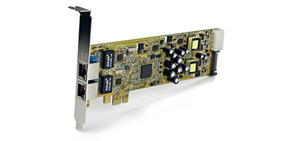 StarTech Dual Port Gigabit POE Eth Card PCI-E